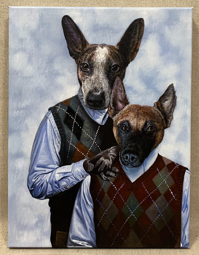 Step Brothers Pet Portrait | The Step-Siblings | Splendid Beast